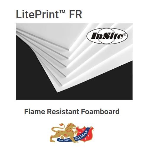 White Foam Board | Bainbridge | Self Adhesive