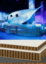 Falconboard Foam Board 48 x 96 x 1/4, 14 sheets | Hexacomb