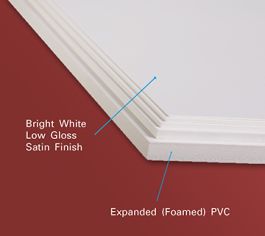 "White Sintra PVC Board 3mm | Custom Cut Sizes | Lightweight & Durable"