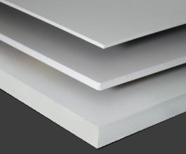 3mm Sintra PVC Board Full Sheets Black or White 5 to 25 sheets